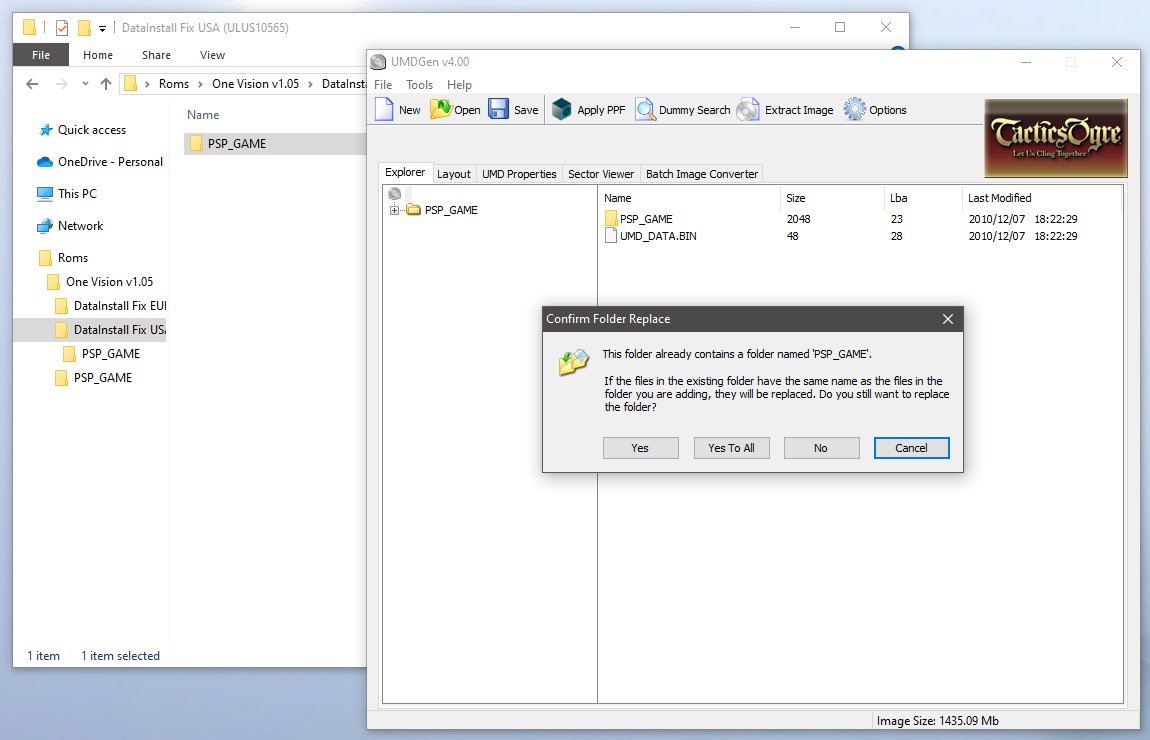 Tactics Ogre - One Vision
